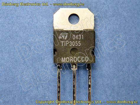 Semiconductor Tip3055 Tip 3055 Transistor Silicon Npn 100v 15a 90w