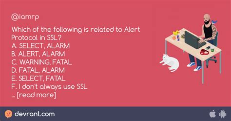 Security Which Of The Following Is Related To Alert Protocol In Ssl