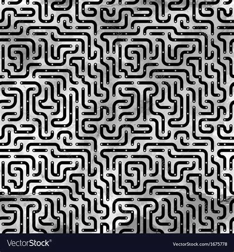 Electronic Circuit Pattern Royalty Free Vector Image