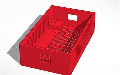3d Design 5amp Dc To Dc Buck Case Bottom Tinkercad
