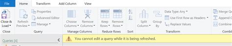 Vba To Refresh Power Query Microsoft Fabric Community