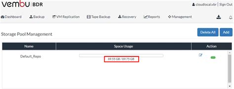 Adding Backup Space With Vembu Bdr Suite Storage Pools Virtualization