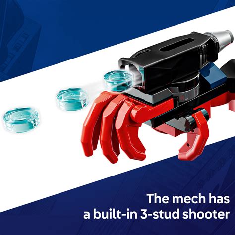 Lego 76337 Marvel Super Heroes Miles Morales Mech Vs Spider Man 2099