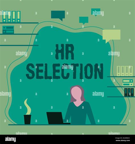 Hand Writing Sign Hr Selection Conceptual Photo Process And Approached By Human Resources When