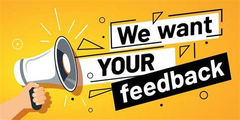 We Want Your Feedback Vector Art Icons And Graphics For Free Download