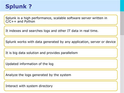 Splunk Architecture Pptx