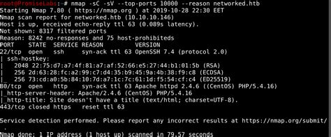 Htb Networked Walkthrough D7xs Blog