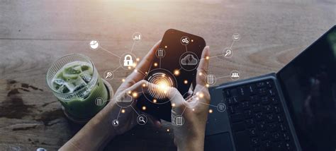 Businessmen Fingerprint Scanning And Biometric Authentication Processing Of Biometric For