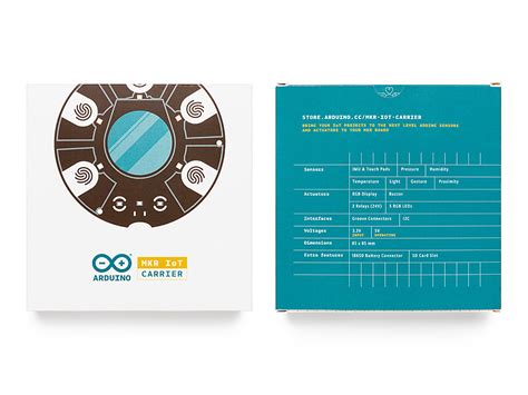 Mkr Iot Carrier Board Vývojová Deska Iot Pro Arduino Mkr Arduino