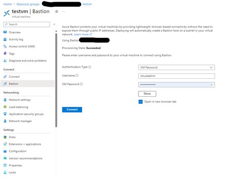 Establishing An Ssh Connection To An Azure Linux Vm Via Azure Bastion