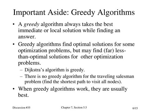 Ppt Discussion 35 Dijkstras Algorithm Powerpoint Presentation Free