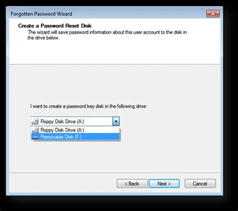How To Create Password Reset Disk In Windows