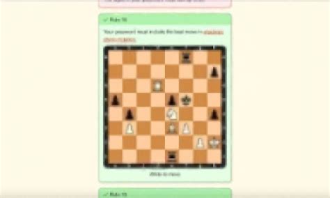 Best Algebraic Chess Notation Move Rule 16 In The Password Game