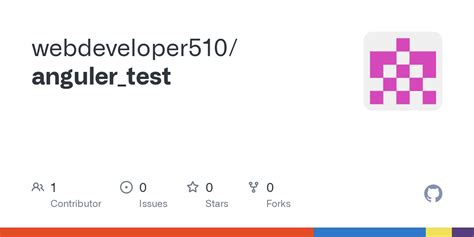 Github Webdeveloper510 Anguler Test