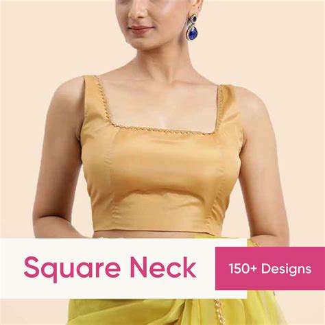 Shop Readymade Square Neck Blouses For Women Online At Binks
