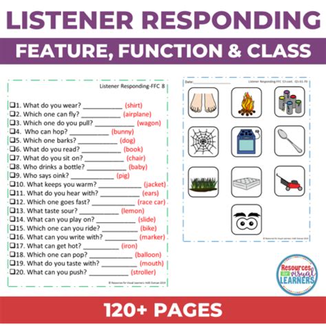 Listener Responding Including Feature Function And Class Made By Teachers