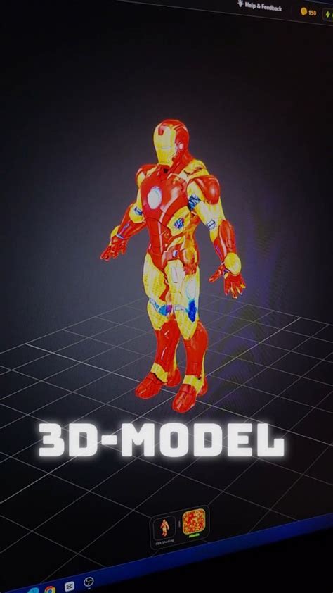 Techygamer 🎮 Make 3d Model Easy 😲 Ai 3dmodeling 3d Blender Design Code Coding Ironman