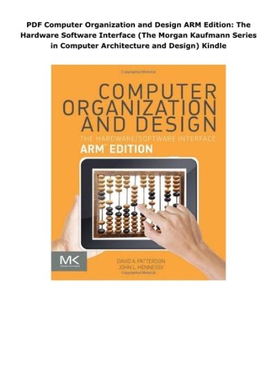 Pdf Computer Organization And Design Arm Edition The Hardware Software Interface The Morgan