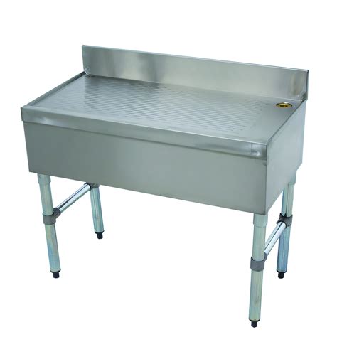 Advance Tabco Underbar Basics Free Standing Bar Type Stainless Steel D