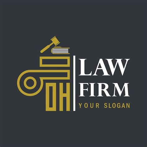 Premium Vector Oh Modern Law Firm Justice Logo Design Vector Graphic