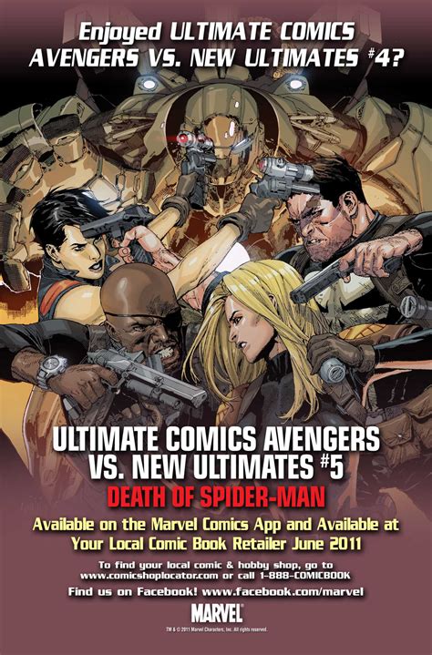 Read Online Ultimate Avengers Vs New Ultimates Comic Issue 4