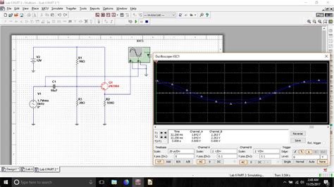 Lab PART Multisim Lab PART File Edit View Place MCU Simulate Transfer Tools