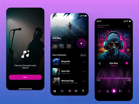 Music App Design On Behance