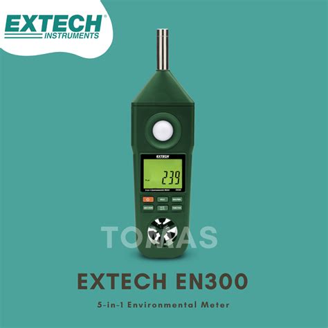 Jual 5 In 1 Environmental Meter En 300 Extech Shopee Indonesia