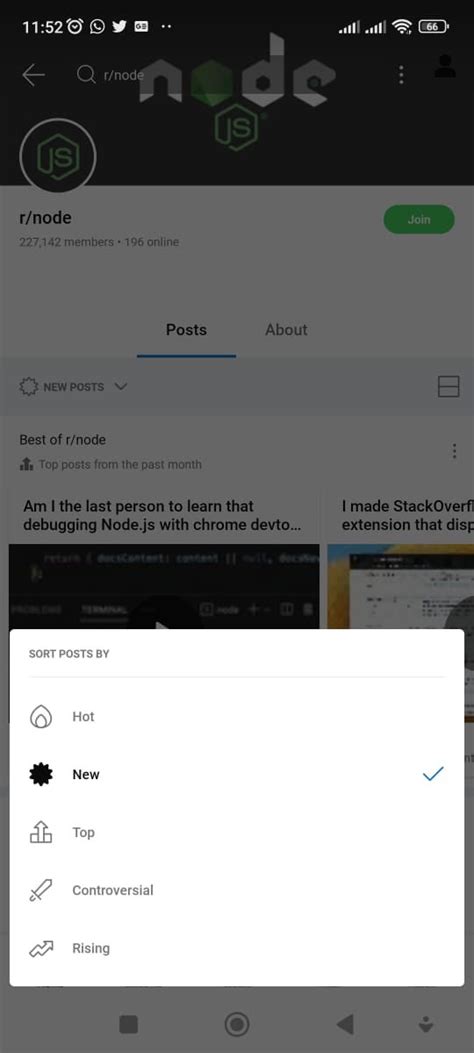 Reddit Like Selectorpicker For Sort By Rreactnative