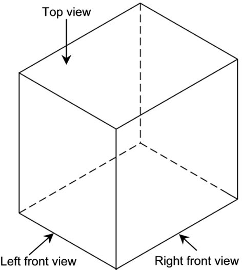 Assessment An Isometric Drawing Of A Cube By Openstax Jobilize