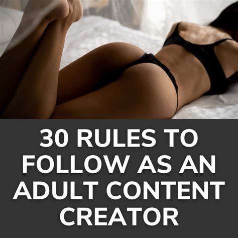 To Follow As An Adult Content Creator SexToyStarterPack