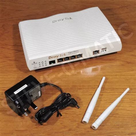 DRAYTEK VIGOR N Quad WAN ADSL VDSL Wifi Router Firewall VGC PicClick UK