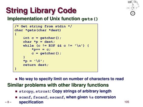 Machine Level Programming V Miscellaneous Topics Ppt Download