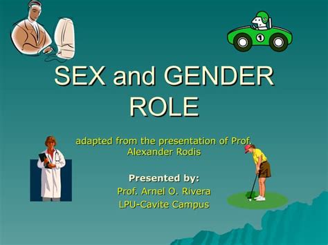 2f Sex And Gender Roles In Kontemporaryung Isyu Ppt