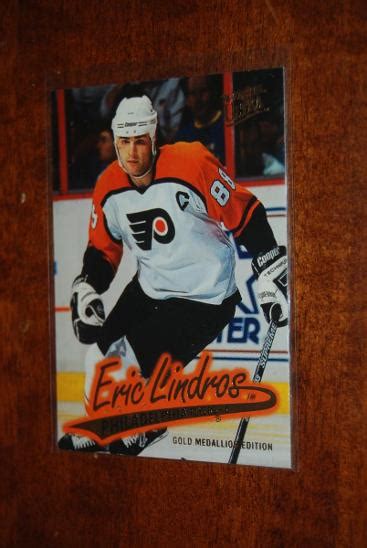 Eric Lindros Philadelphia Fleer Ultra Gold Medallion Edition 199697