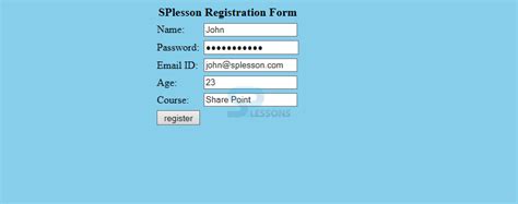 Servlet Form