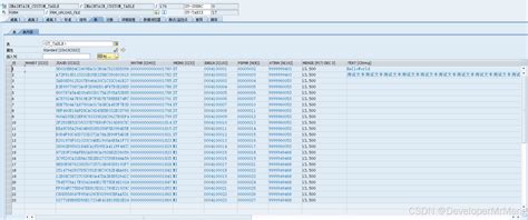 Sap Abap自建表通用批导函数（动态下载模板，动态上传数据）abap 万能批导 Csdn博客