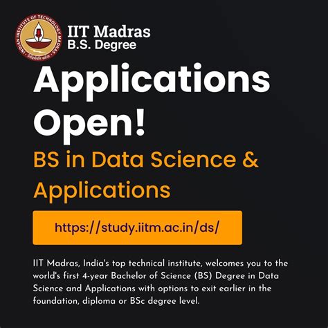 Iitmadras Bsdegree Datascience Artificialintelligence Machinelearning Statistics
