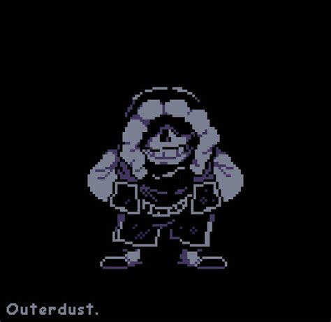 Outerdust Sans By Probnotevan On Deviantart