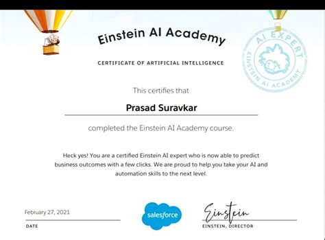 Prasad Suravkar On Linkedin Salesforce Salesforceeinstein Einsteinanalytics Ohana Openforwork