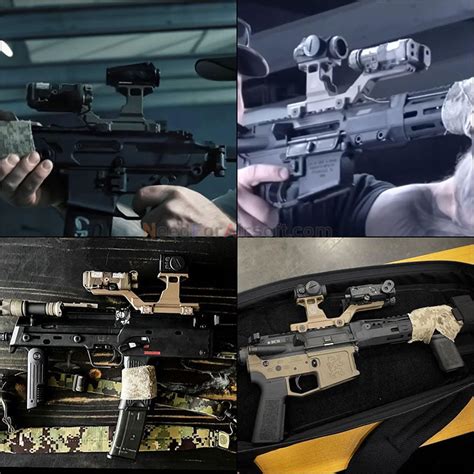 Nfacr Pmg Gbrs Type Hydra Mount For T1 T2 Airsoft Black Need For Airsoft