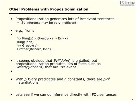 Ppt Inference In First Order Logic Powerpoint Presentation Free