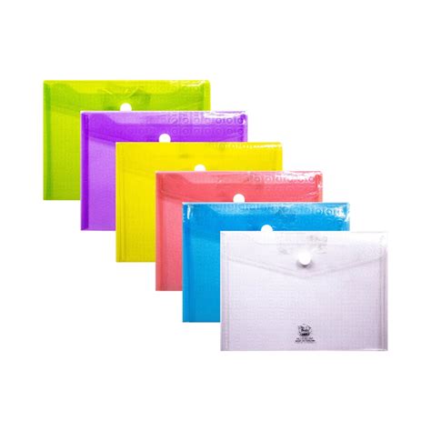 ซองกระดุมพลาสติก A6 ฟลามิงโก้ 9383a6 Shopee Thailand