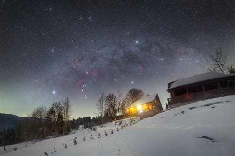 Winter Hexagon Astronomy