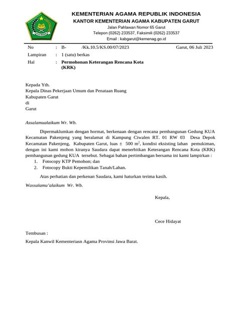 Surat Permohonan Krk[1] Pdf