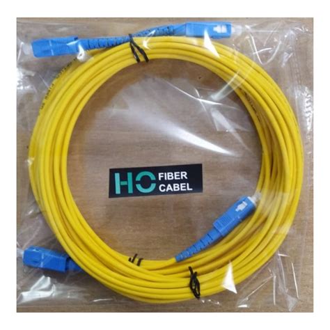 Single Mode SC UPC To SC UPC FTTH CATV Optical Fiber Patch Cord 10Pcs Multi Core Infotech