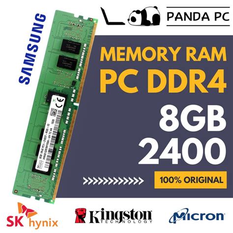 Jual RAM Memory PC DDR4 8GB PC4 Longdim Original Termurah Shopee Indonesia