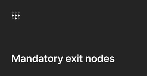 Mandatory Exit Nodes · Tailscale Docs