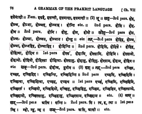 Prakrit Language