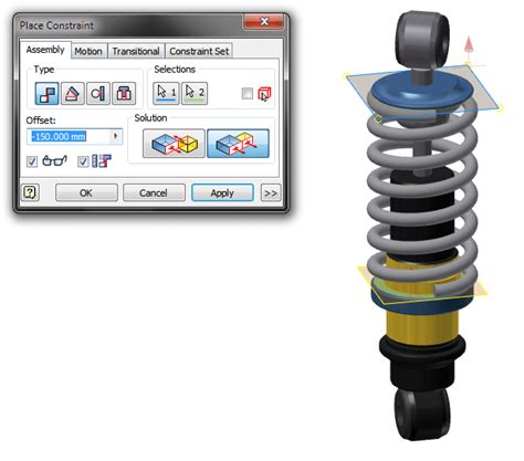 Autodesk Inventor Tutorial For Adaptive Springs